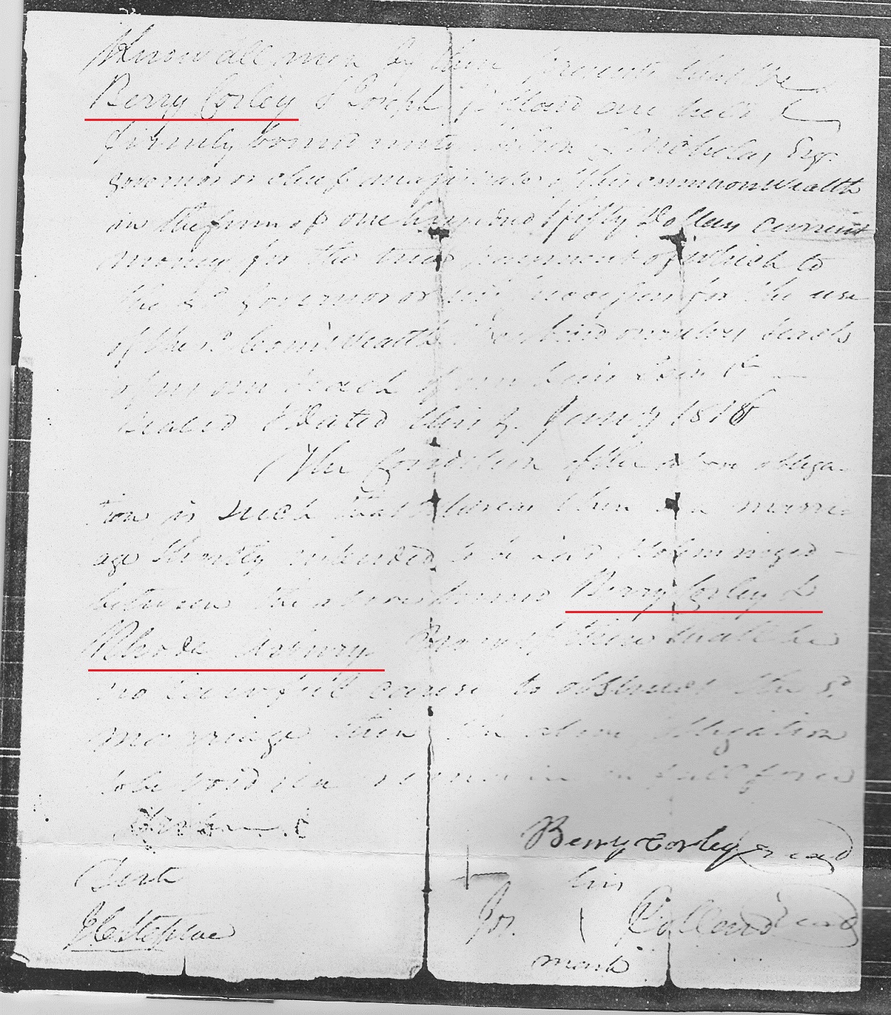 Corley / Caulley /Cawley / Colley Family Page