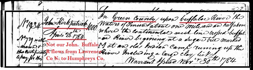 John Hugh Kirkpatrick Info Page